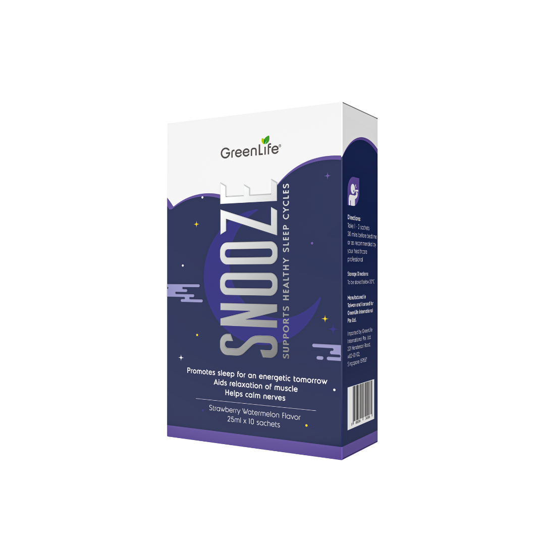 Snooze 10 sachets - Support Healthy Sleep Cycle – Onelife Singapore