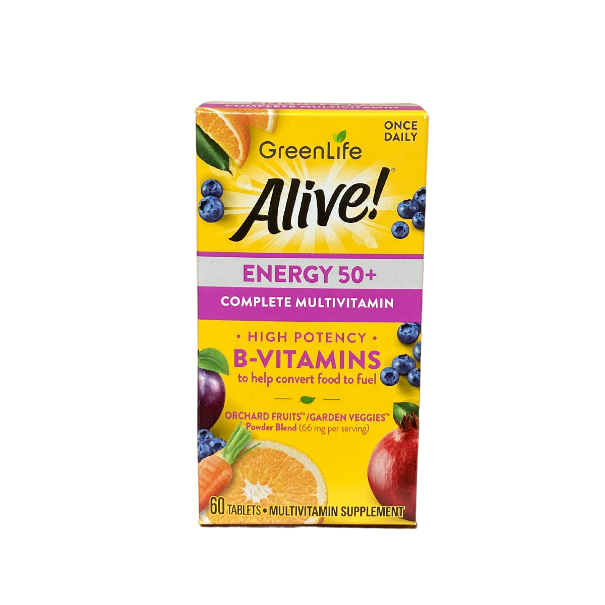 (Exp Apr 2025) Alive! Energy 50+ Complete Multivitamin (60 tablets ...