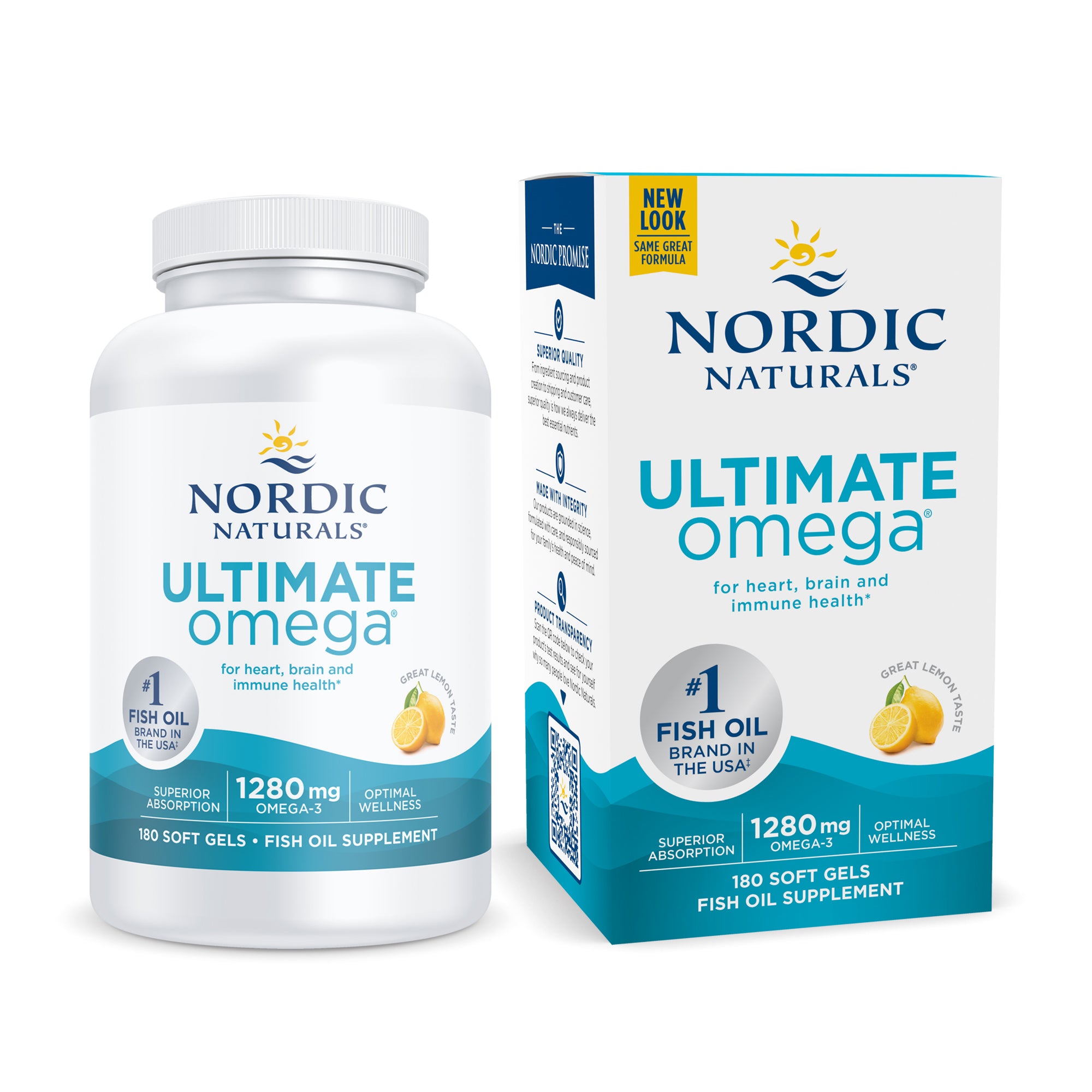 Nordic Naturals Ultimate Omega [180 Soft Gels] - OneLife Singapore ...